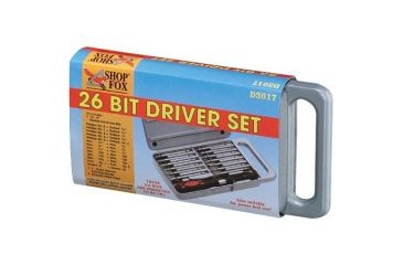 Shop Fox S-2 Bit Driver Set - 26 Pc | Free Shipping over $49!