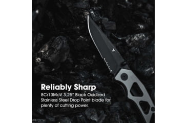 True Drop Point and Glass Breaker Tactical EDC Knife | 20% Off Free ...