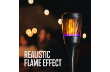 SKEETER HAWK Solar Torch Zapper w/ Flickering Flame | Free Shipping ...