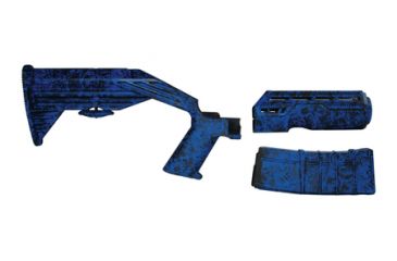 Slide Fire Solutions SSAR-15 OGR Hydro-Dipped AR-15 Kit Ed Hardy Blue ...