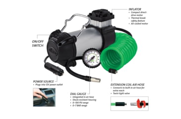 Slime Pro Power Tire Inflator | Free Shipping over $49!