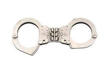 Smith & Wesson S&W Model 1 Hinged Nickel Handcuff 350133 | 25% Off 4.5 ...