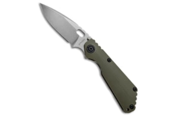 Strider Knives Strider SnG CC Frame Lock Knife OD Green G-10 3.5 CTS ...