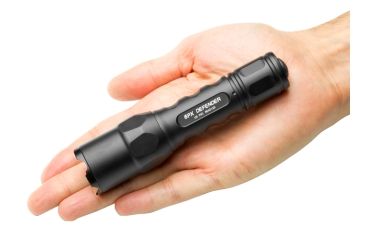 Surefire 6PX Defender 320 Lumen LED Flashlight w/ Crenelated Bezel ...