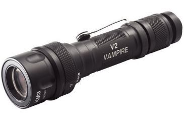 SureFire V2 Vampire Flashlight Dual-Output White / IR LED, Black V2-BK ...