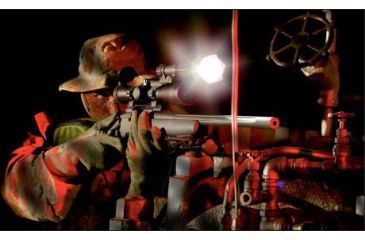 SureFire 1252 Leopard Sniper 30mm Scope Mounted Flashlight | Free ...