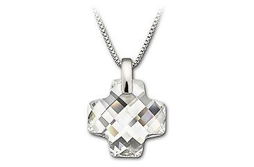 Swarovski Clear Crystal Cross Pendant 1806501 | Free Shipping over $49!
