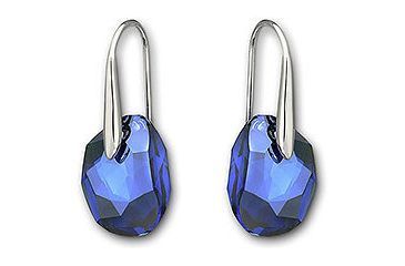 Swarovski Galet Capri Blue Pierced Earrings 960082