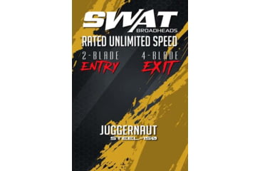 SWAT Broadheads SWAT Juggernaut ST Broadheads | $3.96 Off w/ Free ...