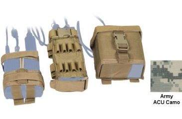 Tactical Assault Gear Pouches - MOLLE MBITR Amp and Battery Pouch Kit ...