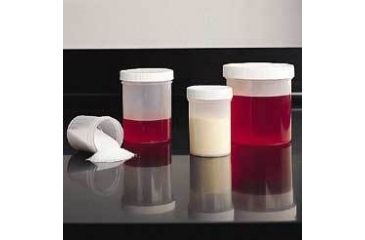 Taral Plastic Round Bottles, Polypropylene, Wide Mouth 16196-080, Pack ...