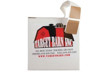 Target Barn Target Pasters In Dispenser Box For Cardboard Targets Tan ...