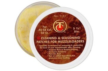 Thompson Center Prelubed Patches W/Natural Lube 1000 Plus Bore Butter ...