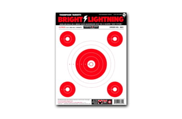 Thompson Target Bright Lightning 9x12in Paper Shooting Targets - 50 ...
