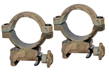 Traditions 1 Inch Aluminum Scope Ring High Realtree Hardwoods HD ...
