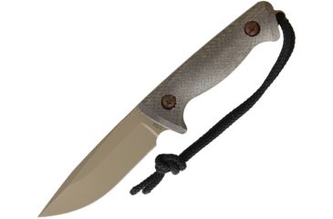 Treeman Combat Knives Recon Hunter Coyote Leather Fixed Blade Knife ...