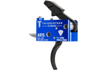 Triggertech AR15 Single-Stage Diamond Pro Curved Trigger | 5 Star ...