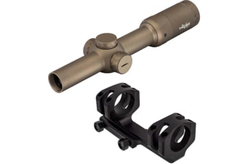 TRYBE Optics 1-8x24mm Rifle Scope w/Primary Arms GLx 30mm 0 MOA Cant ...