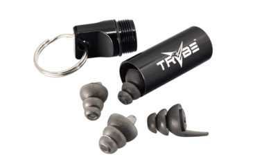 TRYBE Tactical 33dB Reusable Multi-Purpose Universal Fit Ear Plugs | 12 ...