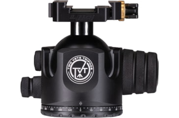 Two Vets Tripods Inc 55MM Dual Tension Ballhead w/Arcalock Dual Clamp, Arca Swiss and Picatinny ...