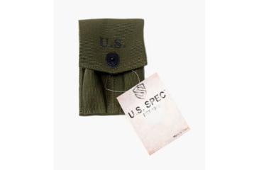 U.S. Spec Canvas .45 Cal Double Magazine Pouch | $2.00 Off Free ...