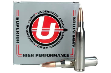 Underwood Ammo .338 Lapua 300 Grain Polymer Tipped Spitzer Nickel ...