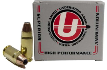 Underwood Ammo 9x25mm Dillon 124 Grain XTP Jacketed Hollow Point Brass ...