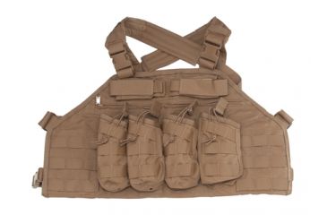 US Palm AK Attack Rack V2 AK47 Four Mag Chest Rig With Armor Pocket ...