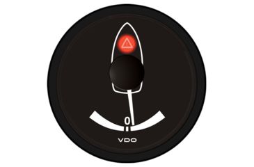 VDO Viewline Onyx Rudder Angle Indicator 2-1/16" 52mm 12/24V | Free ...