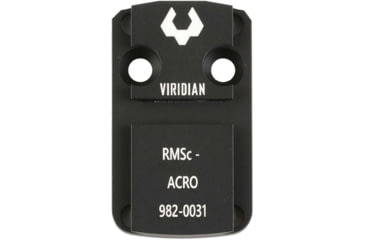 Viridian Weapon Technologies RFX 44 Shield RMSo Mounting Adapter | 15% ...
