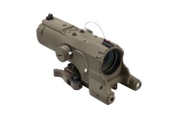 Vism ECO 4X34 Prismatic Rifle Scope w/ Green Laser, Red/White LED ...