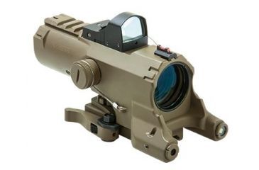 VISM ECO Prismatic 4X Scope w/Laser & NAV LED | Customer Rated w/ Free ...