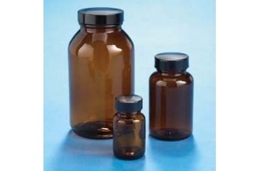 VWR Packers, Amber, Wide Mouth VW5220438B Bottles Only | Free Shipping ...