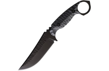 Wachtman Knife & Tool Titanoraptor Black Fixed Blade Knife | Free ...