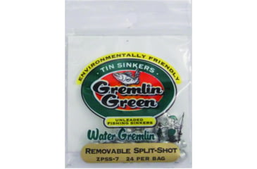 Water Gremlin Gremlin Green Removable Split Shot Sinkers | Free ...