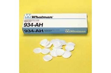 Whatman Grade 934-AH Glass Microfiber Filters, Whatman 1827-021, Pack ...