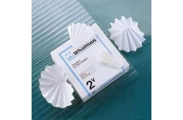 Whatman Grade No. 2V Folded Filter Paper, Whatman 1202-320, Pack of 100 ...