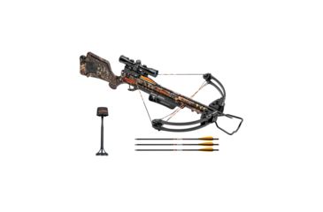 Wicked Ridge Warrior G3 Crossbow Package w/ 3x Multi-Line Scope | Free ...