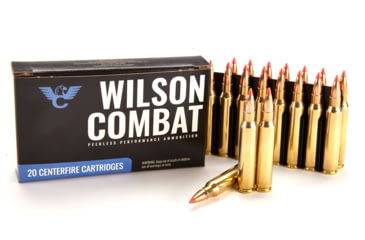 Wilson Combat Hornady V-MAX .223 Remington 60 Grain Brass Cased Rifle ...