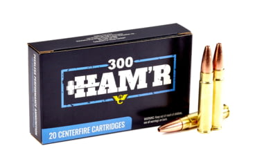 Wilson Combat Lehigh Controlled Chaos 300 HAM'R 95 Grain Brass Cased ...