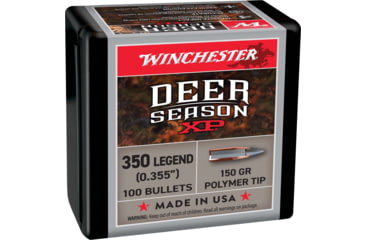 Winchester Deer Season XP .350 Caliber Rifle Bullets, 150 grain, Rapid ...