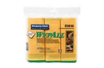 Wypall Case of Microfiber Cloths With Microban Protection | Free ...