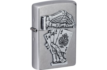 Zippo Dead Man's Hand Emblem | $3.96 Off Free Shipping over $49!