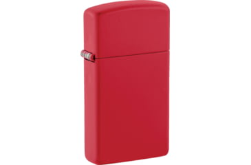Zippo Slim Lighter Red Matte | Free Shipping over $49!