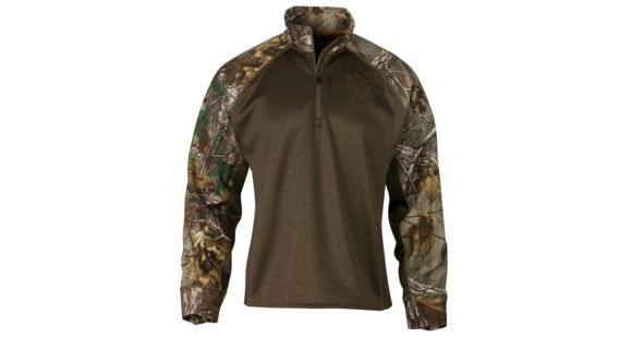 Browning 1/4 Zip Bellum Pullover, Rtx, Extra Large