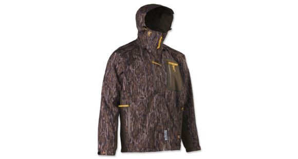 Browning Dirty Bird Smoothbore Rain Jacket,Mossy
