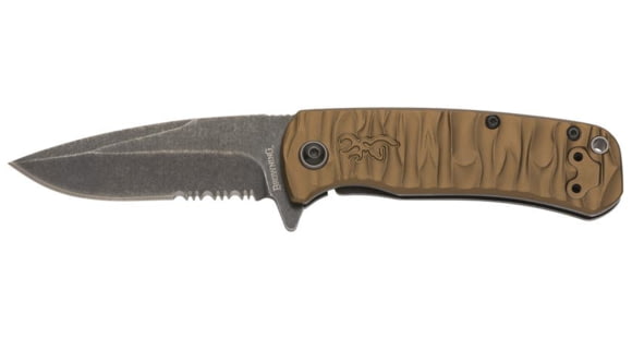 Browning Riverstone Folding Knife, 2.875in, D2 - 1 out of 2 models