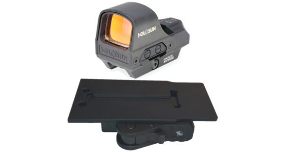 Holosun Flagship Open Reflex 2MOA Dot & 65MOA
