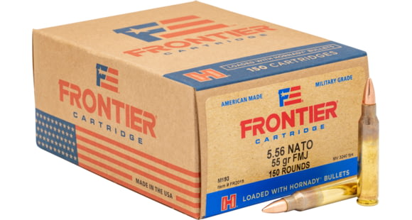 Hornady Frontier 5.56x45mm NATO 55 grain Full - 1 out of 3 models