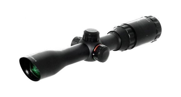 Leapers 2-7X32 1Mil Dot Reticle Rifle Scope, Black